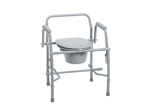 DVJahn. Drive Deluxe Steel Drop Arm Commode